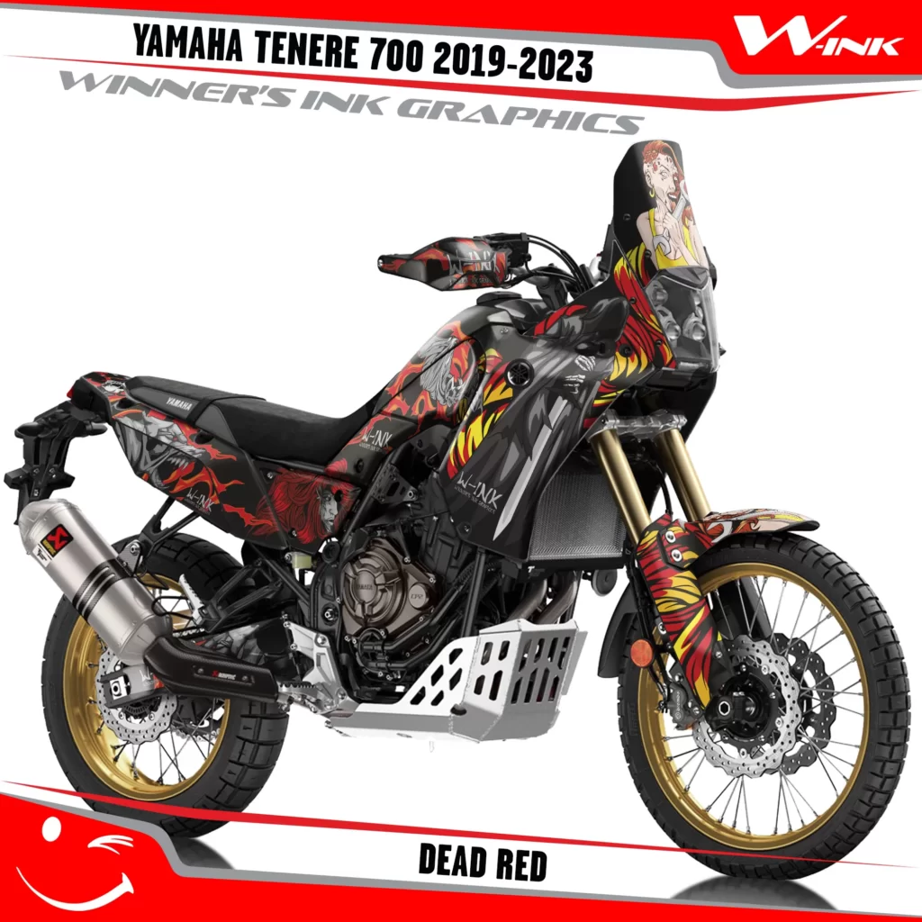 Graphics kit for Yamaha Tenere 700 Dead