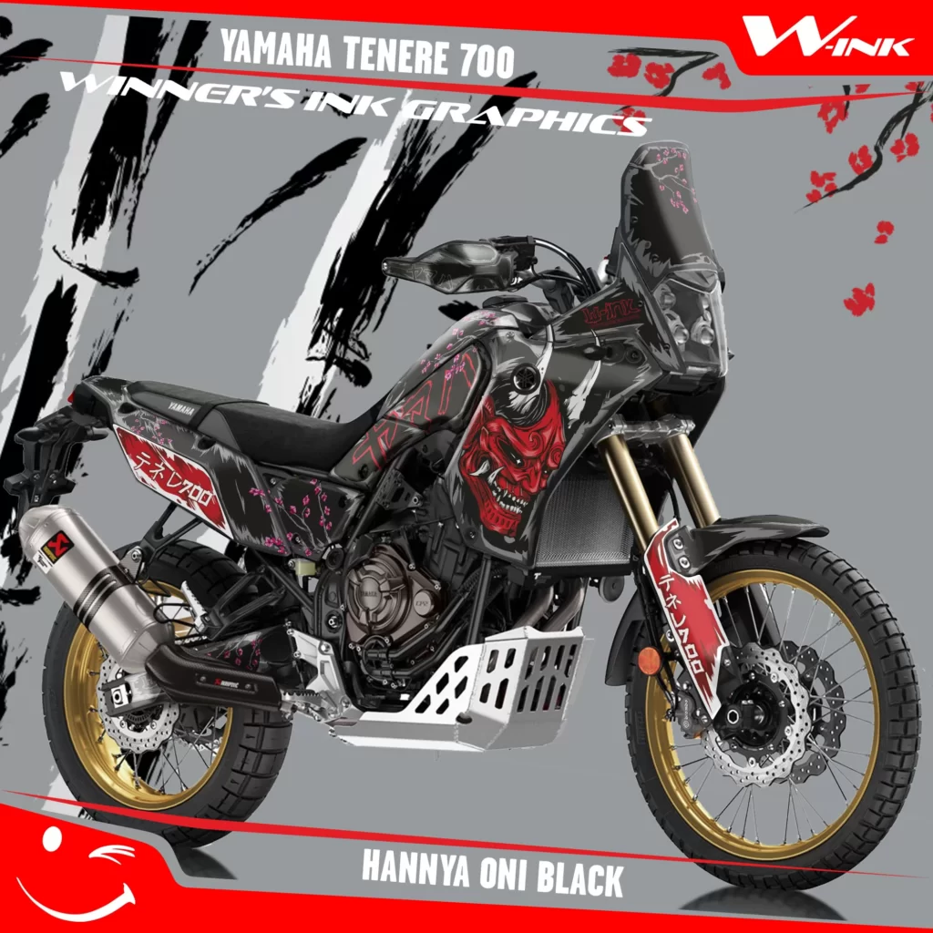 Decals Yamaha Tenere 700 Hannya Oni Full