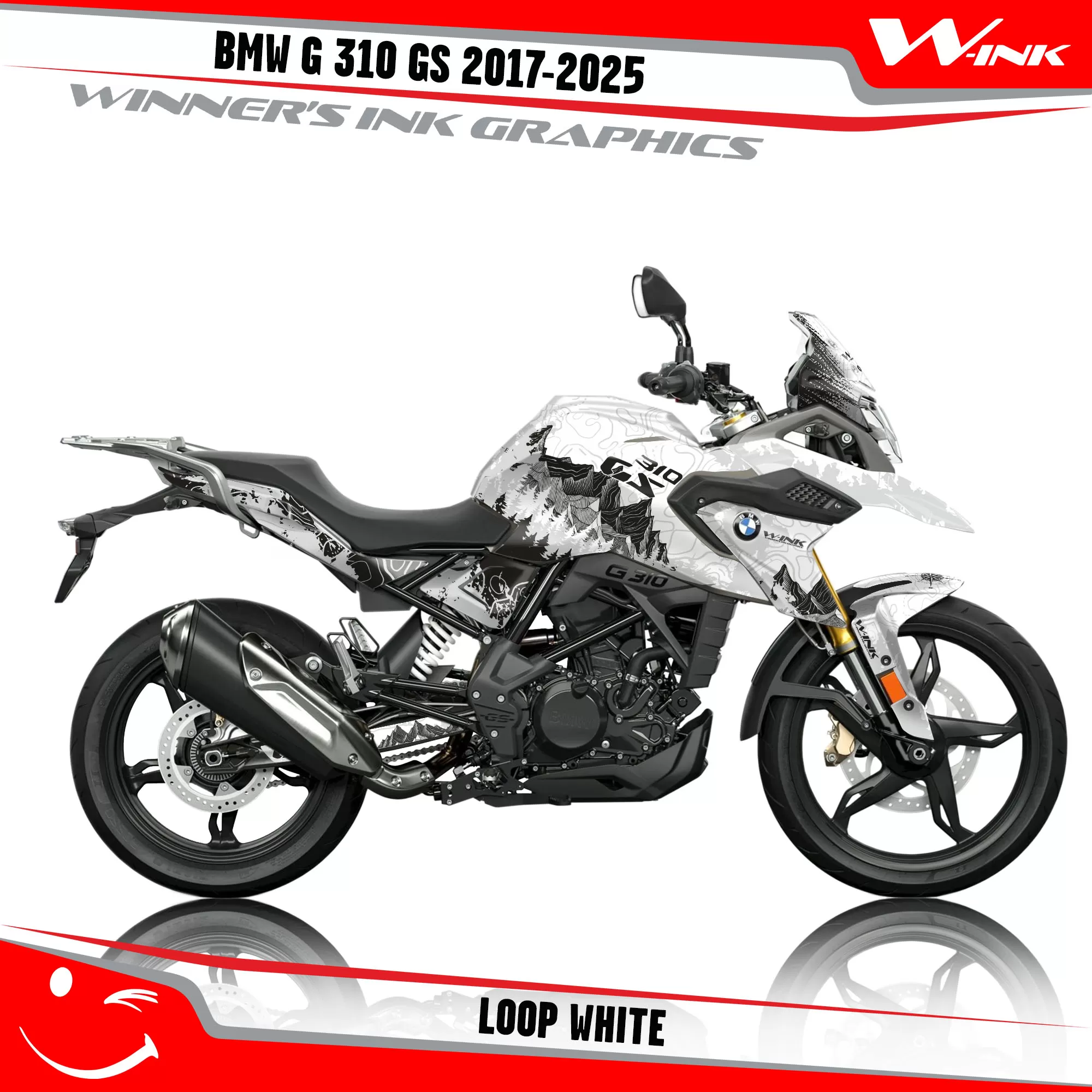 Stickers for BMW G 310 GS 2017-2025 Loop