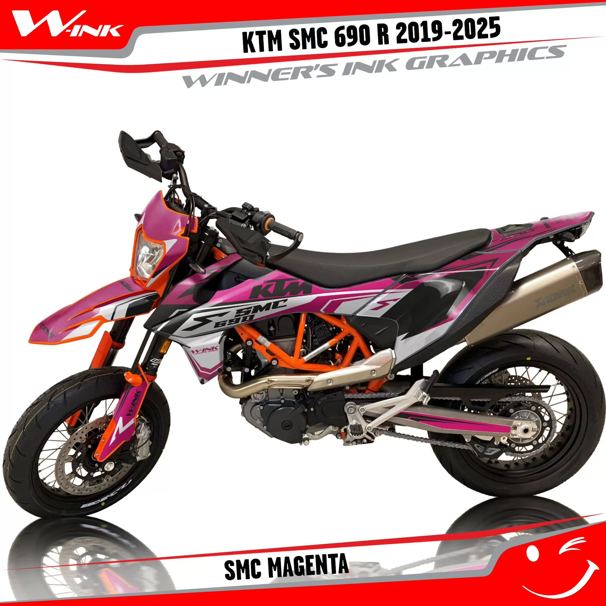Custom decals For KTM SMC 690 R 2019-2025 SMC Full